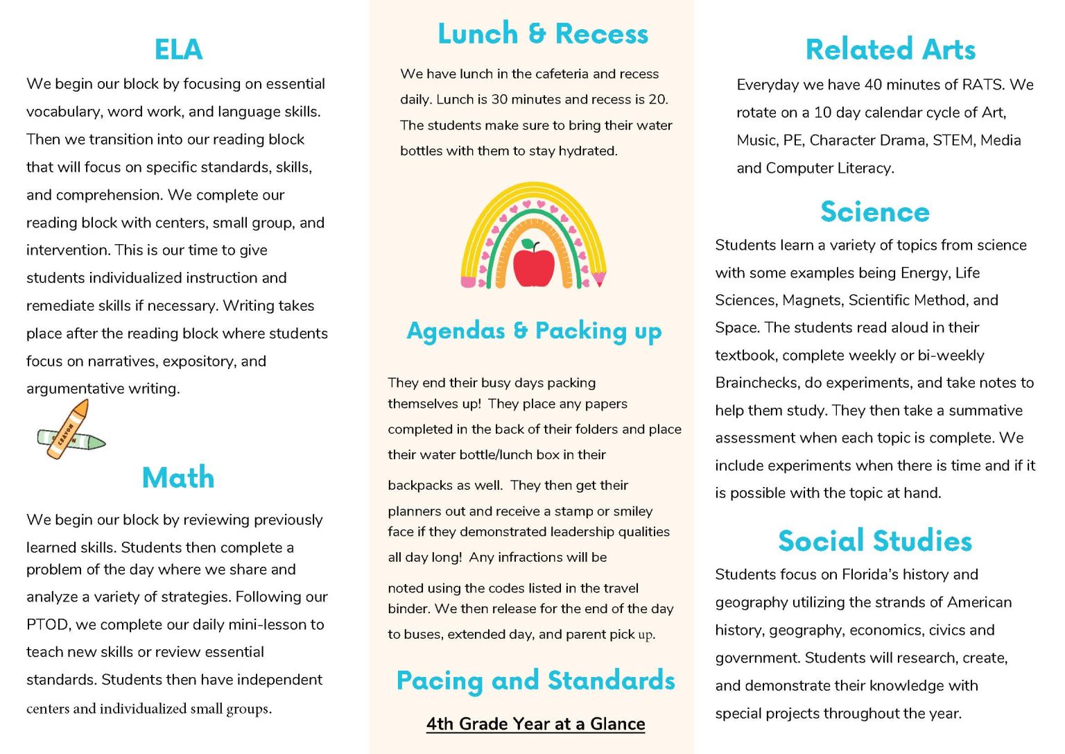 Fourth Grade – Wards Creek Elementary School